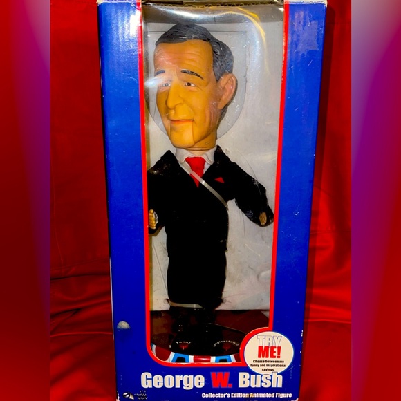 Gemmy | Accents | Nib George W Bush Animated Figure 2gemmy Pop Culture ...